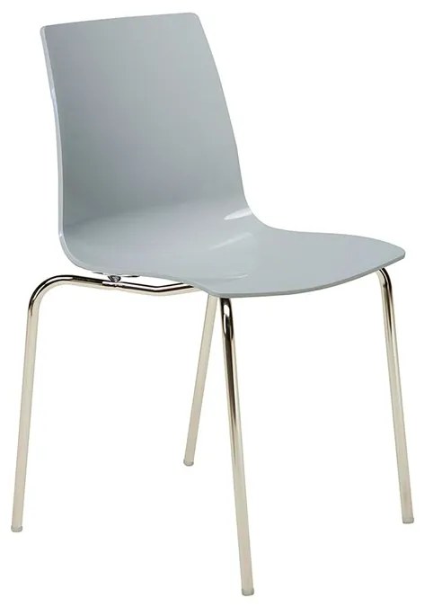 Stima Plastová židle LOLLIPOP s kovovou podnoží Odstín: Bianco - Bílá
