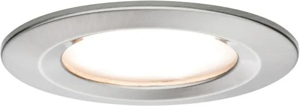 P 93873 Zápustné svítidlo LED Coin Slim IP44 kulaté 6,8W železo 3ks stmívatelné - PAULMANN