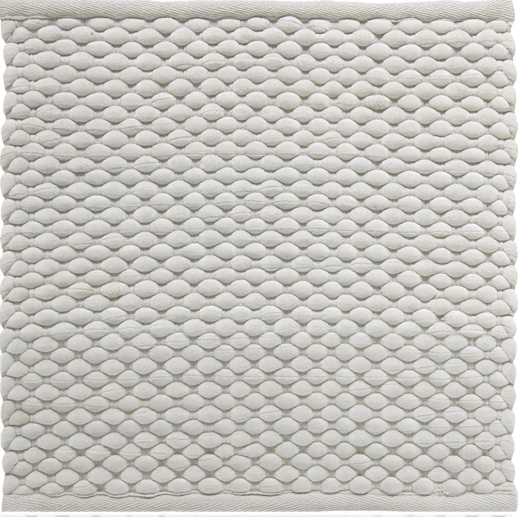 Koupelnový kobereček Maks 60 x 60 cm stříbrný