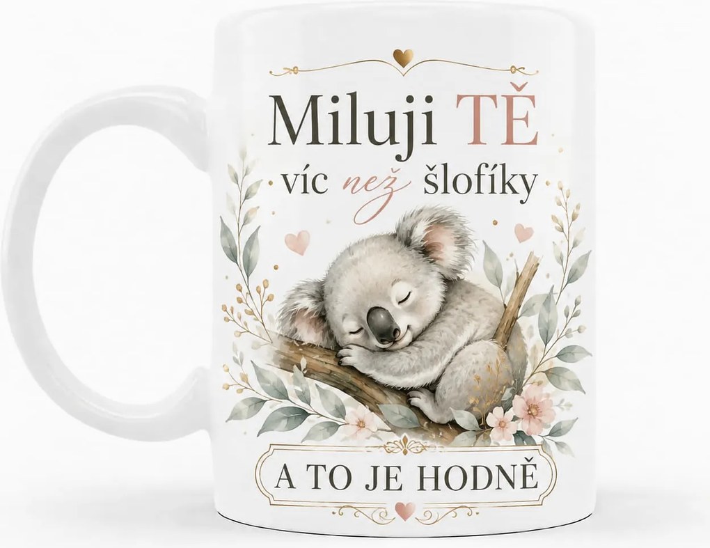 Ahome Ahome CZ Hrneček Miluji Tě víc než šlofíky 330 ml