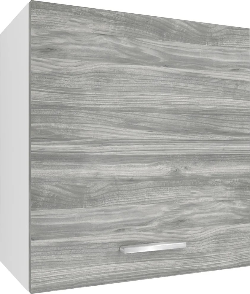 Kuchyňská skříňka Belini horní 60 cm šedý antracit Glamour Wood  TOR SG60/1/WT/GW1/0/E