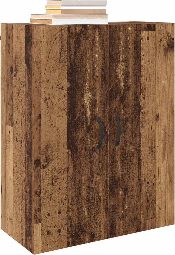 Nástěnná skříň 2 ks Staré dřevo 69,5 x 34 x 90 cm 3394551