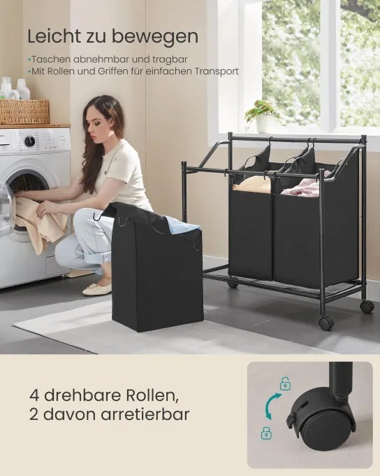 Prádelní koš 135L RLS102B01