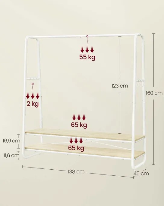 Věšákový stojan RGR119W09