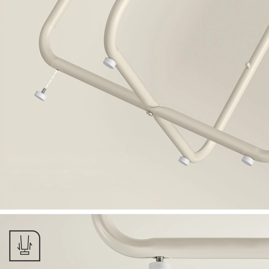 Autronic Odkládací stolek AKF-E1023 Barva: Bílá