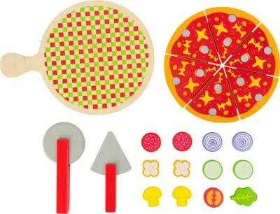 Small Foot Pizza s příslušenstvím / od 3 let