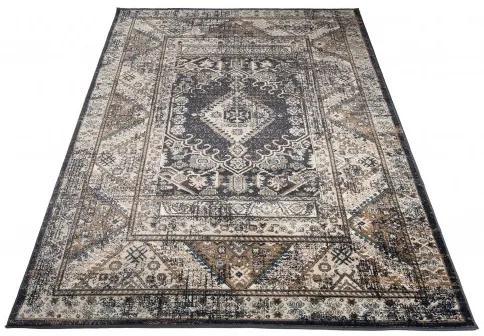 Kusový koberec klasický DUBAI L429B antracitový Rozměr: 250x350 cm