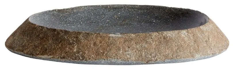 Muubs Podnos z přírodíhoo kamene Valley P. 30cm šedý