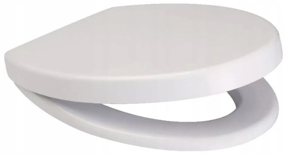 Cersanit Mito Red, toaletní sedátko z polypropylenu pro závěsné mísy, bílá, TK001-007