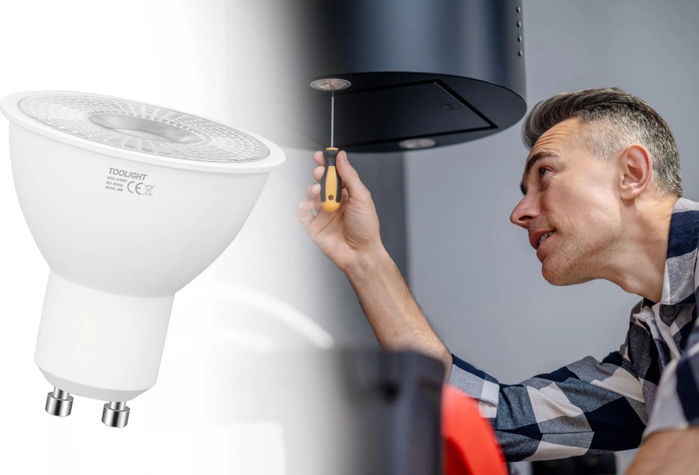 LED žárovka GU10 7W RSL043 teplá bílá
