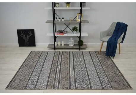 koberec SISAL LOFT 21118 BOHO slonová kost/stříbrný/šedá velikost 160x230 cm | krásné koberce cz