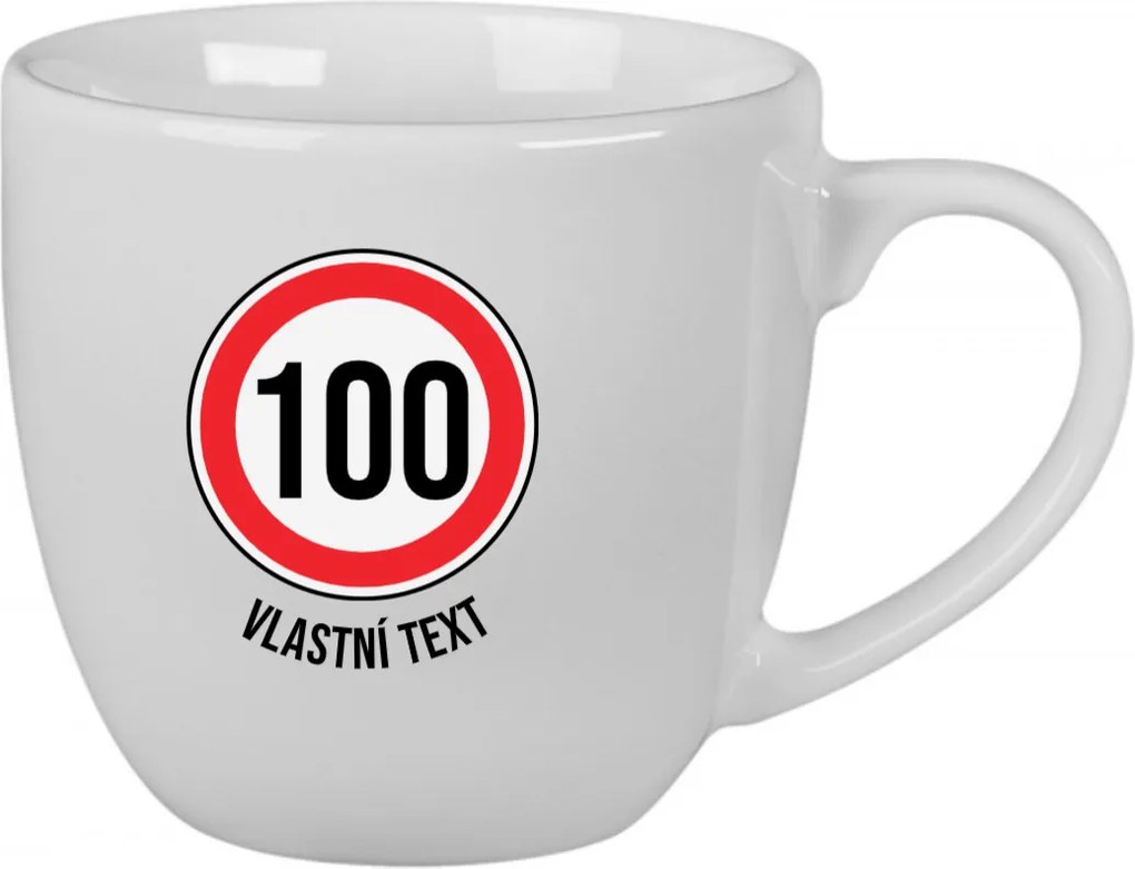Personalizovaný keramický hrníček 400 ml - narozeninová dopravní značka