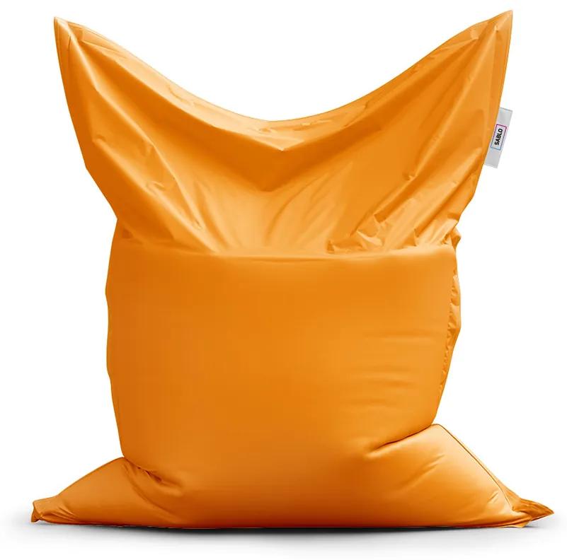 Sedací vak SABLIO - Neonová oranžová 200x140 cm