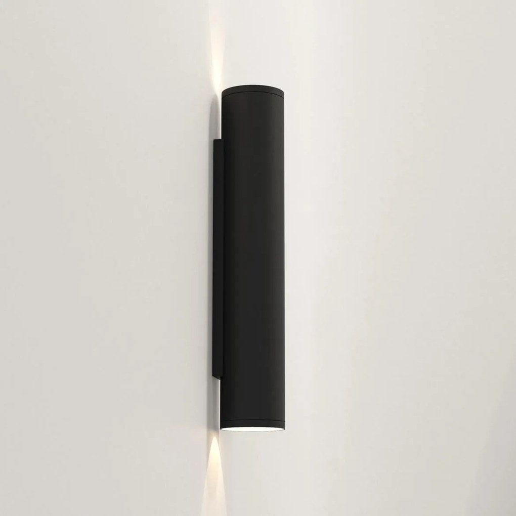 AST 1428013 Venkovní nástěnné svítidlo Ava 400 2x6W GU10 černá - ASTRO Lighting