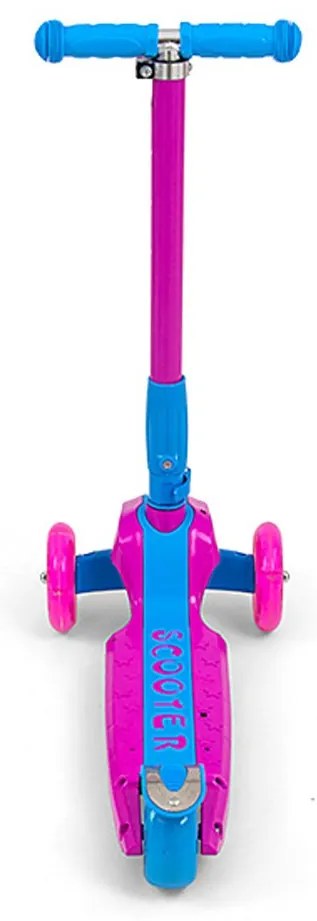 Dětská koloběžka Milly Mally Magic Scooter pink-blue