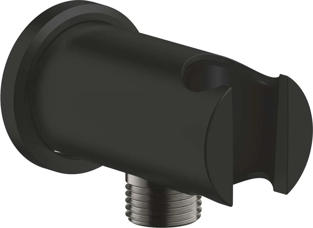 Grohe Rainshower - Sprchové kolínko s držákem, phantom black 26658KF0