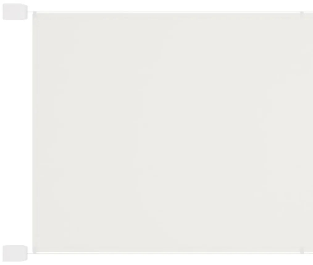 Vertikální markýza bílá 140 x 420 cm oxfordská látka 148166