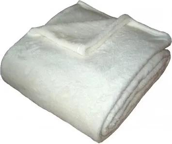 Dadka Soft deka bílá Microfaser 150 x 200 cm