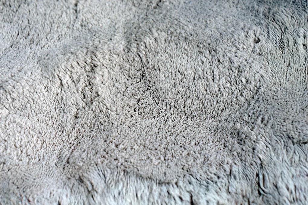 Obsession, Kusový koberec Diamond Cut 800 Grey kruh, 200x200 (průměr) kruh, šedá, ložnice