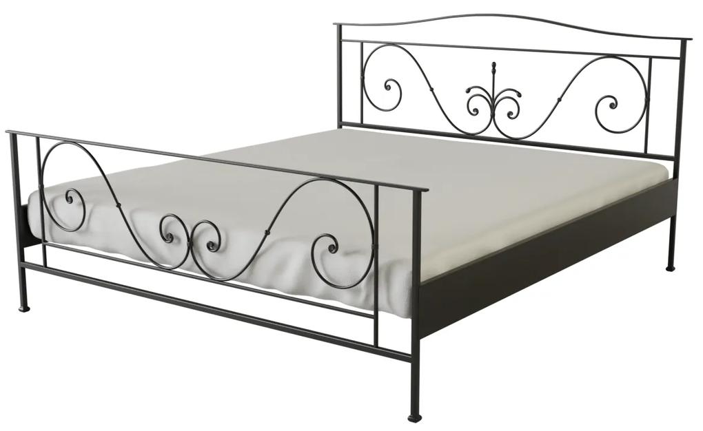 Nábytek ATIKA s.r.o. Kovová postel DAGMAR Povrchová úprava: na přání dle RAL, Rozměr: 180 x 200 cm
