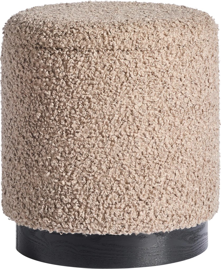 XXXLutz TABURET, textil, kompozitní dřevo, 38/42/38 cm MID.YOU - Online Only lavice - 000756001601