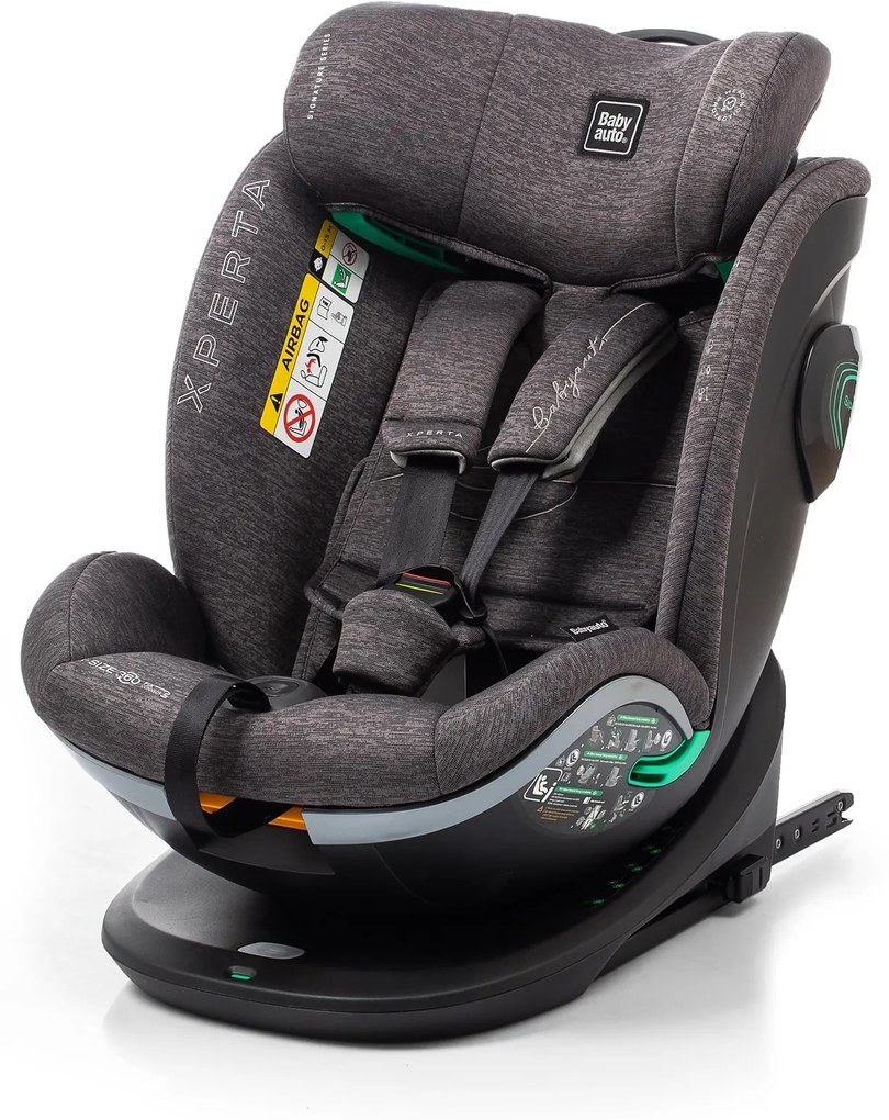 Autosedačka babyauto xperta i-size 40-150 grey dobby