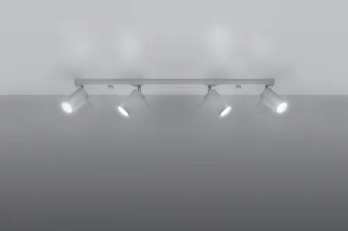 Bodové svítidlo SOLLUX Ring 4l GU10 4x40W bez zdroje SL.0331 bílá