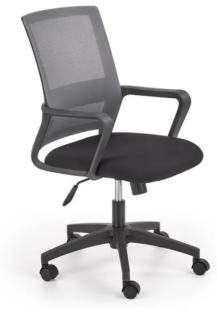 Kancelářská židle MAURO Šedo-černá