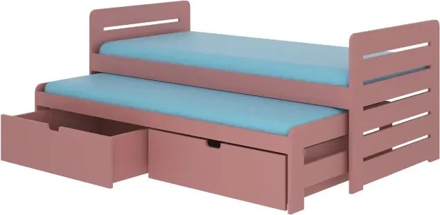 Postel dvojitá s matracemi TOMI 180x80