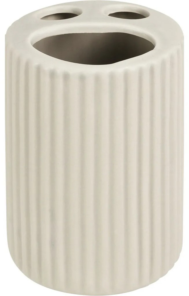 Koupelnová sada Stripes, 4 ks, šedá