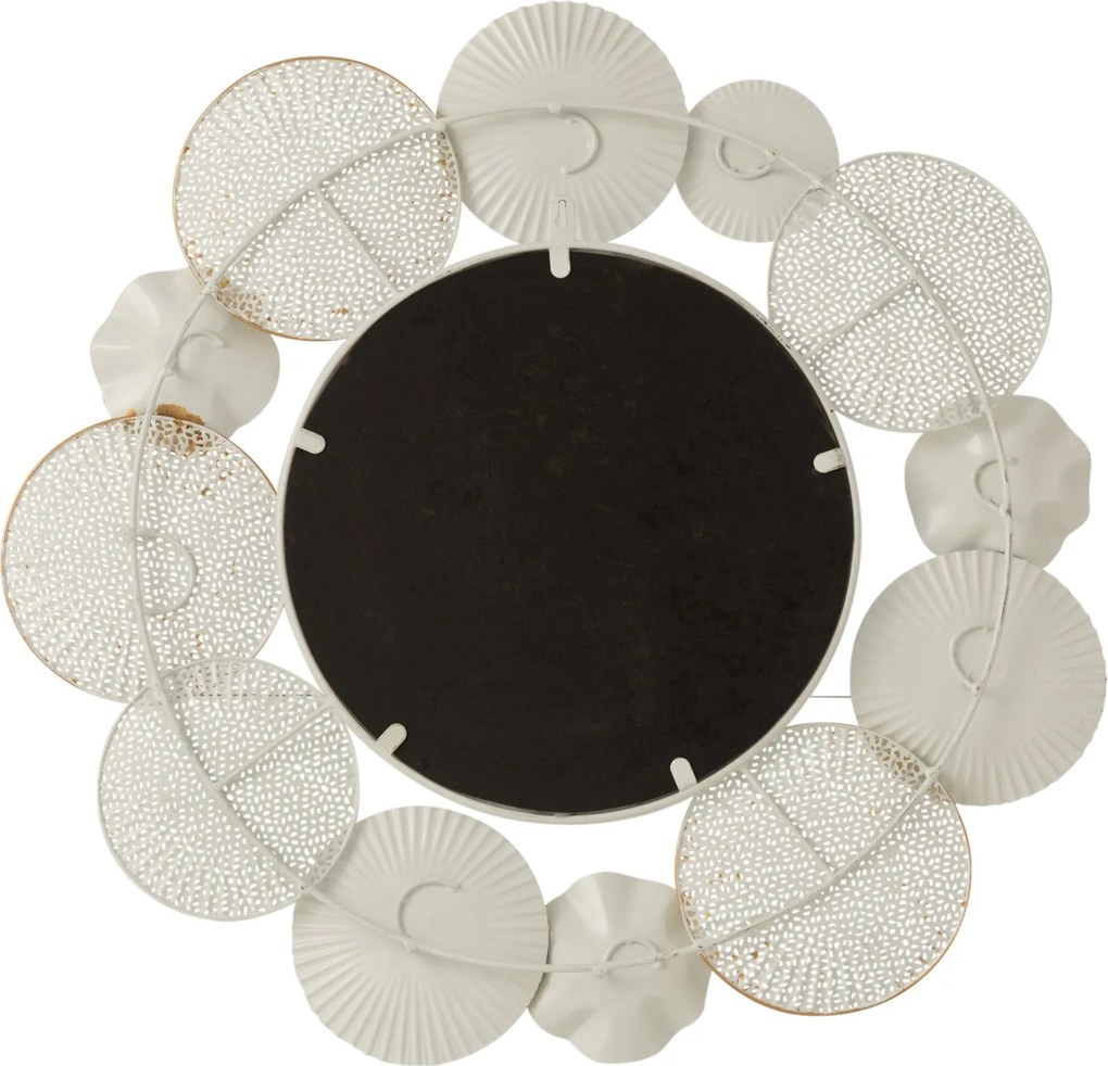 Kulaté kovové nástěnné zrcadlo Circles - Ø 67*4cm