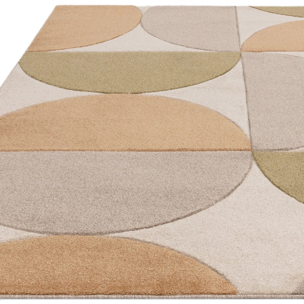 Tribeca Design Kusový koberec Furla Curve Ochre Rozměry: 200x290 cm