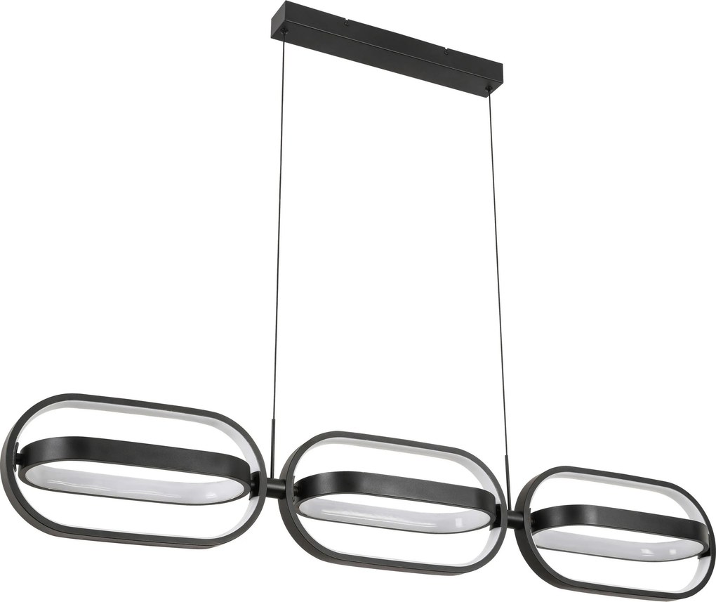 XXXLutz ZÁVĚSNÉ LED SVÍTIDLO, 123/21/250 cm Novel - Závěsná LED svítidla - 008227141204