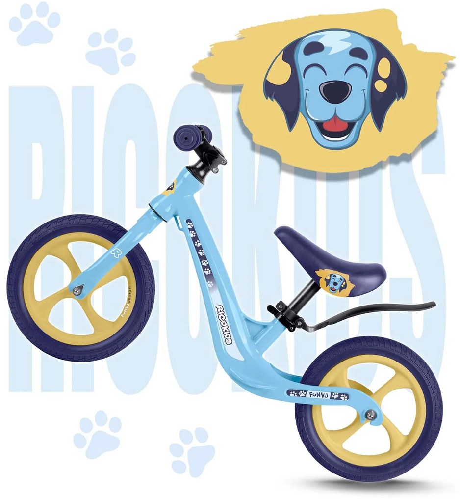 Balanční kolo Ricokids FUNNU pro děti - ideální pro rozvoj motoriky a zábavné venkovní aktivity