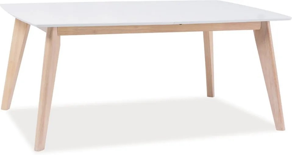 Konferenční stolek COMBO B bílá/dub