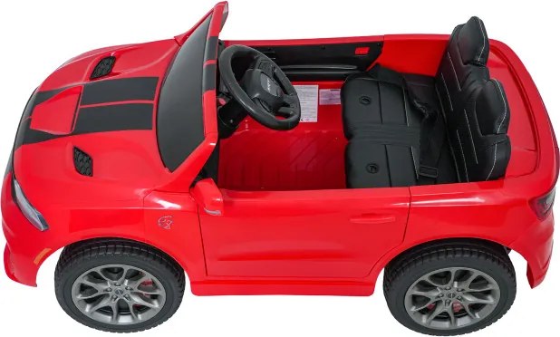Elektrické autíčko Dodge Durango červené