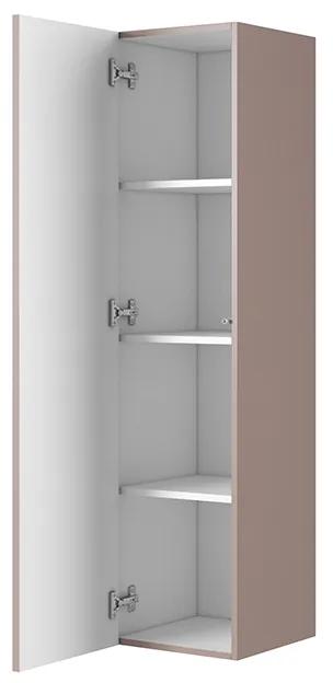 Závěsná koupelnová skříňka Nicole 140 cm - antická růžová
