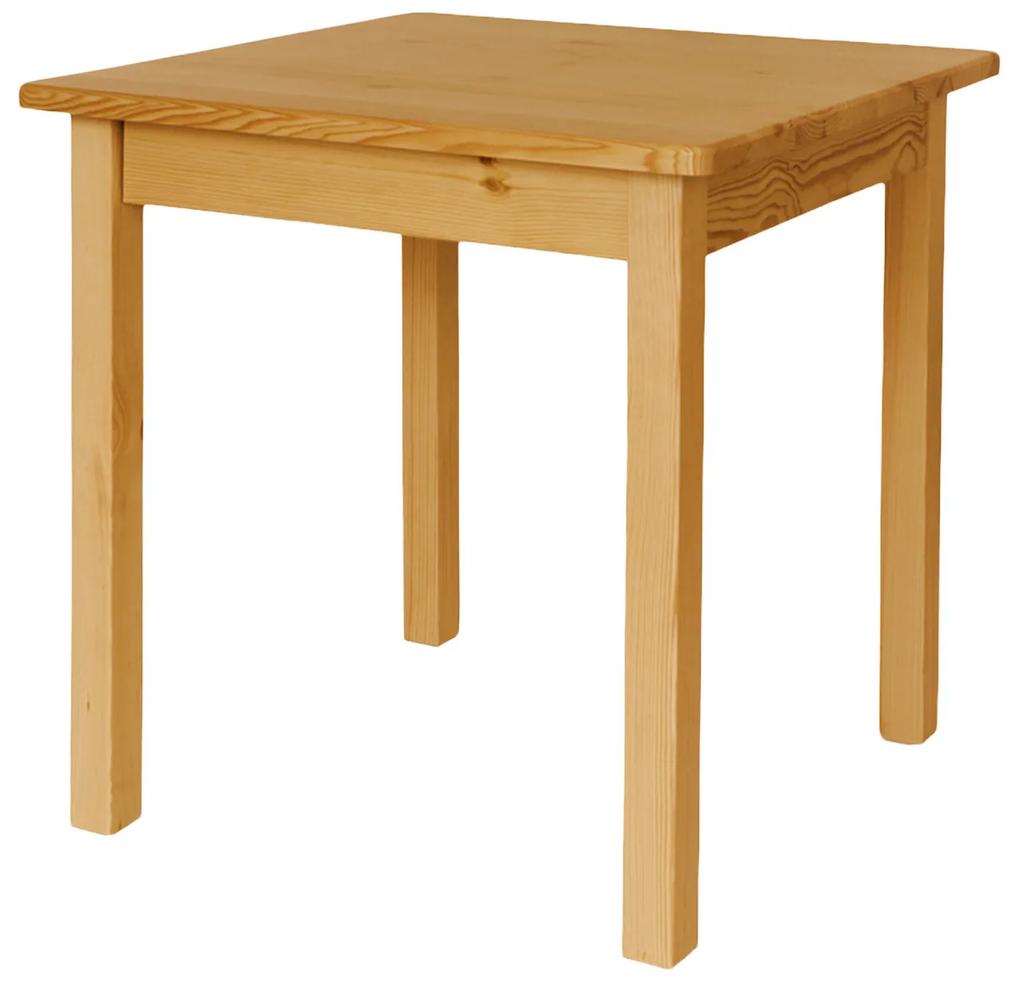 Dede Stůl z masivu borovice 60x60 cm olše