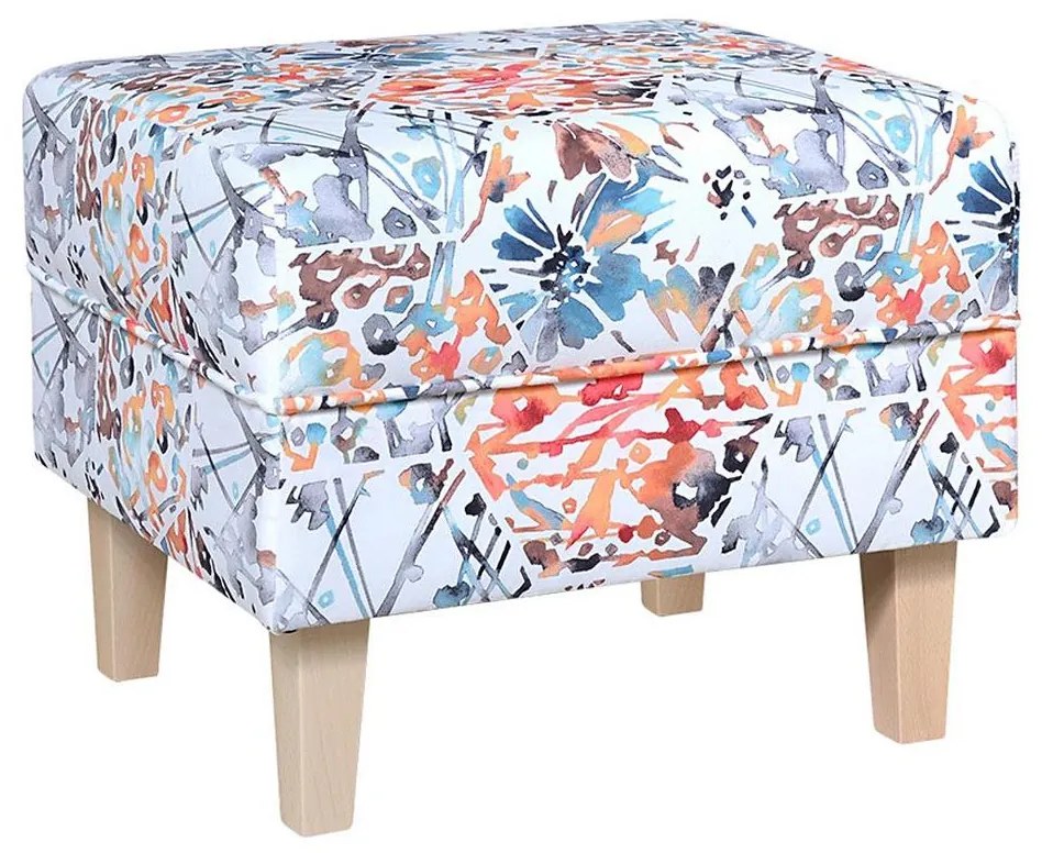 Taburet GALA 46x54 cm pestrobarevná 8590828129240