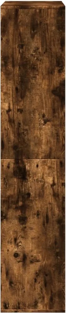 Dělicí stěna kouřový dub 100 x 33 x 156,5 cm kompozitní dřevo 3309496