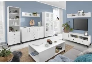 Obývací pokoj Bjorn B,skandinávský styl-bílý
