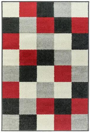 Koberce Breno Kusový koberec LOTTO 923/FM6X, Červená, Vícebarevné, 160 x 235 cm
