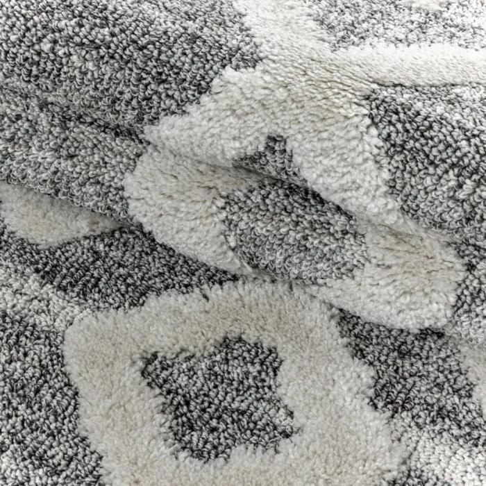 Vopi | Kusový koberec Pisa 4704 grey - Kruh průměr 120 cm