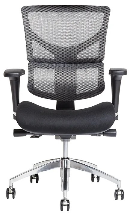 Office Pro Kancelářská ergonomická židle Office Pro MEROPE BP — více barev, nosnost 135 kg Černá