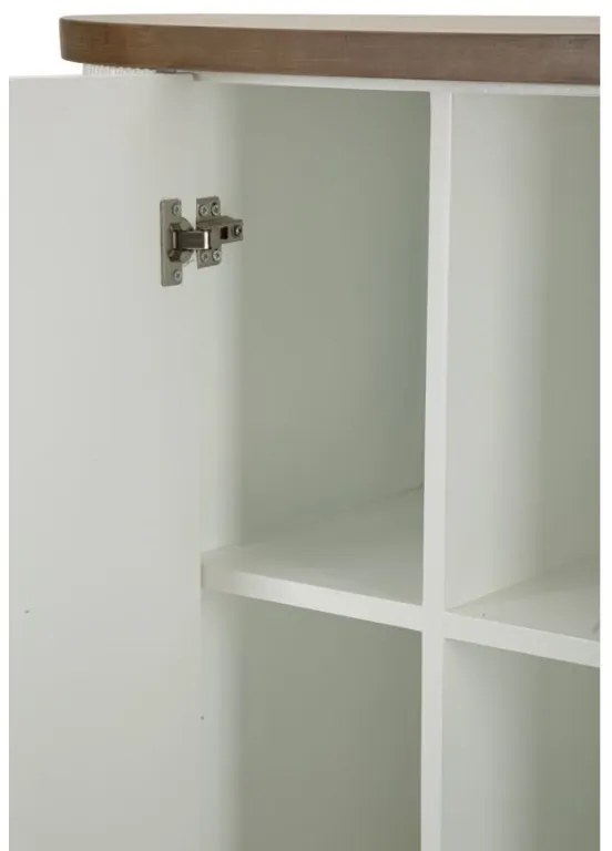 Designová komoda Tahigwa 121 cm bílá