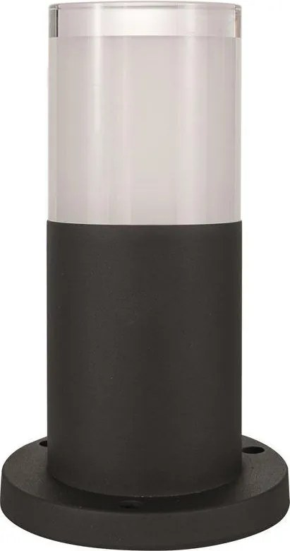 NV 9905023 Venkovní sloupkové svítidlo NOTEN černý hliník čirý a bílý akryl LED 8W 3000K 220-240V IP65 120st. IP65 - NOVA LUCE