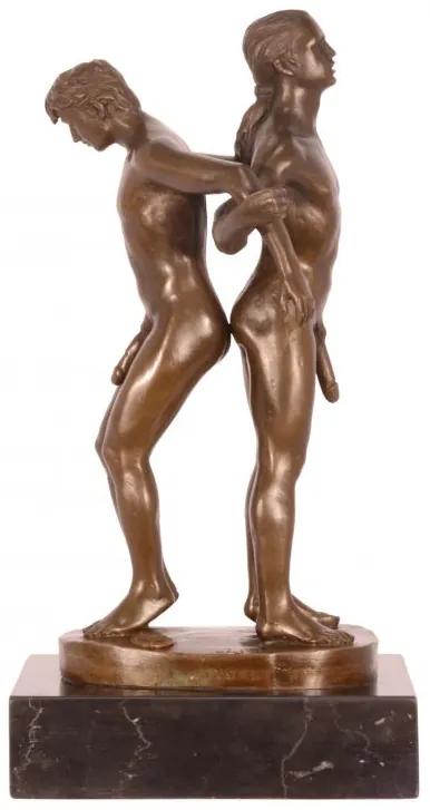 Erotické bronzové sousoší - muži LGBT