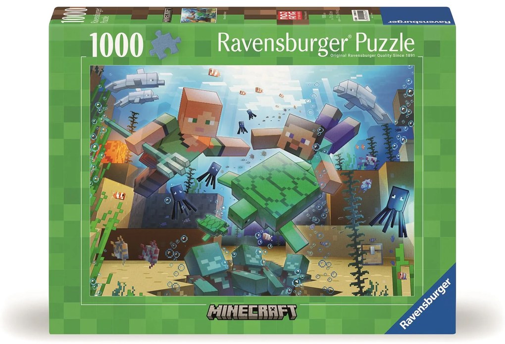 Puzzle ravensburger 120004219 minecraft