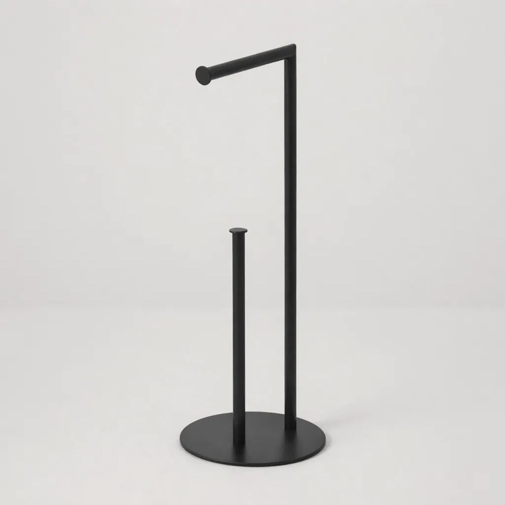 Stojan na toaletní papír PAPER STAND KS-46 černý 64 cm