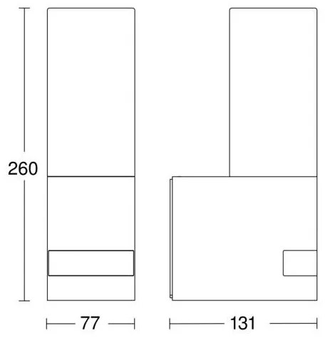 Steinel 065287 - LED Venkovní svítidlo se senzorem L 605 LED/9,5W/230V IP44